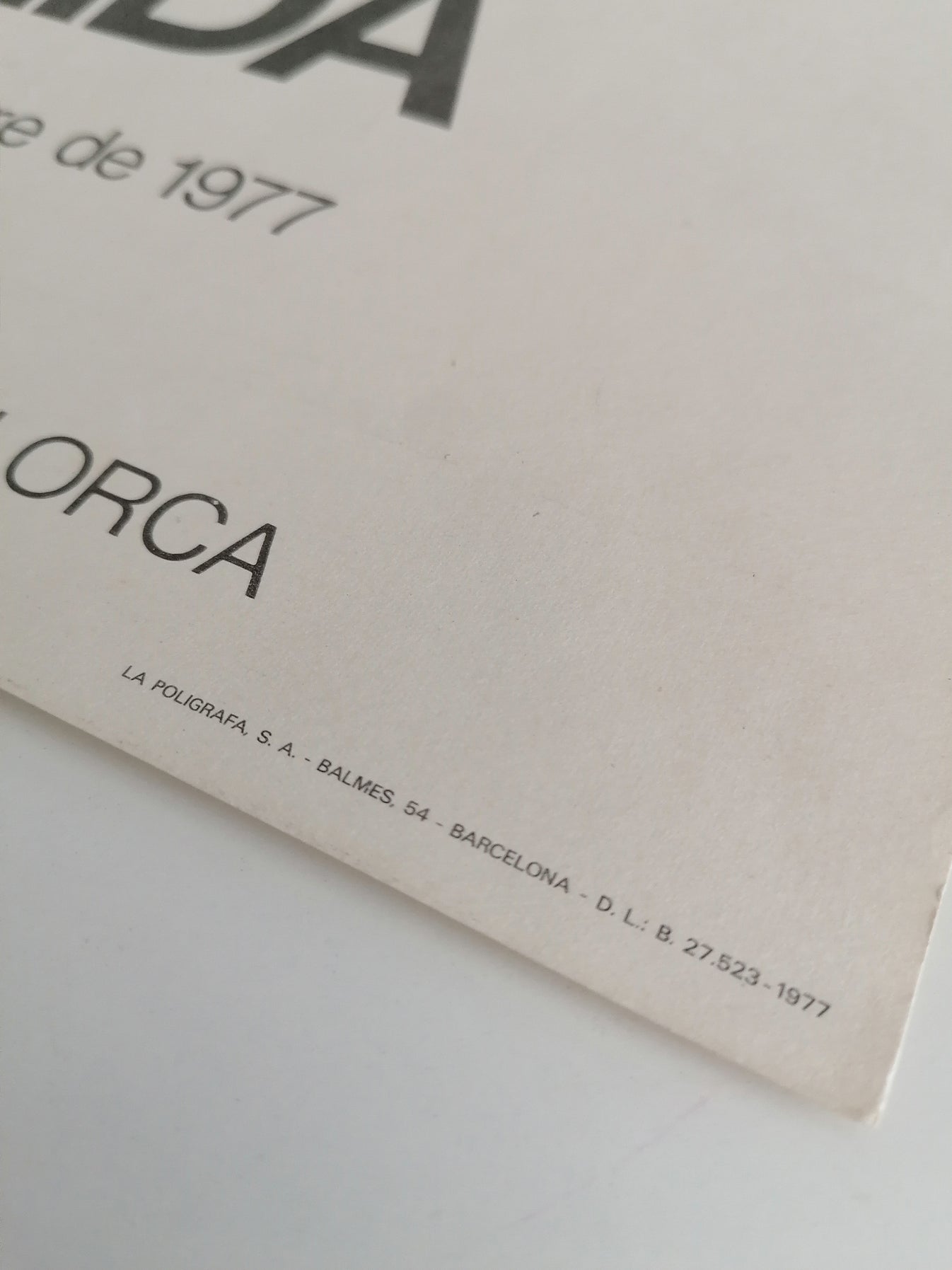 1977 Eduardo Chillida Small Poster Mallorca Exhibition – The Modern Art ...