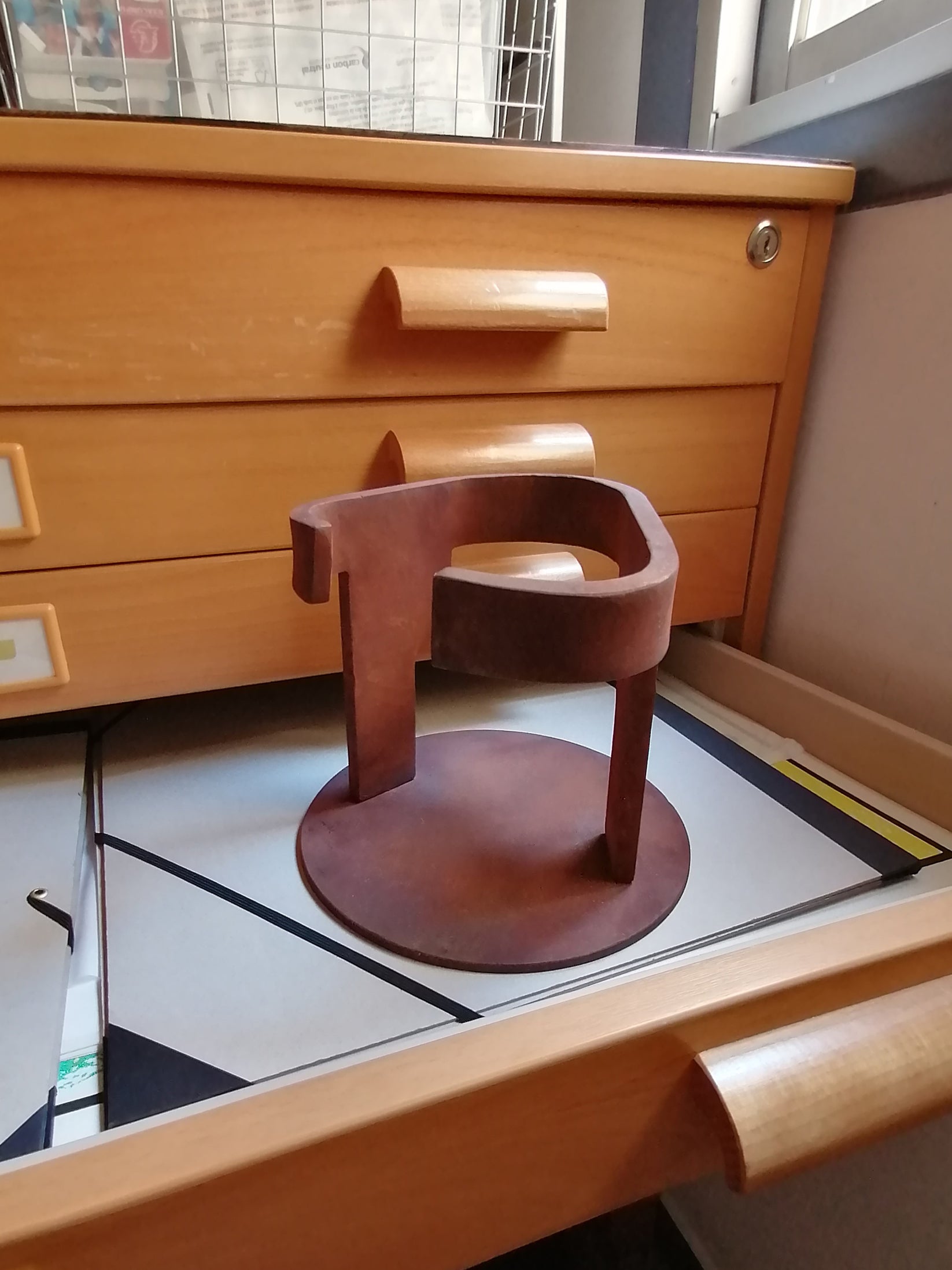 PRE ORDER / Brutalist Sculpture Inspired by Eduardo Chillida model C ...