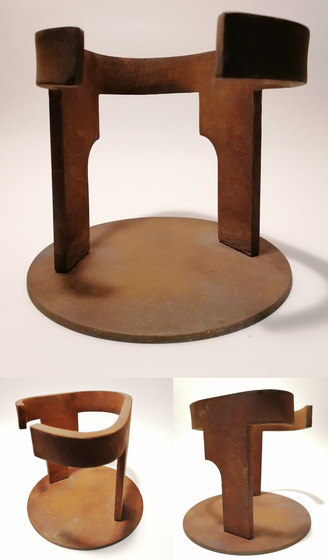 PRE ORDER / Brutalist Sculpture Inspired by Eduardo Chillida model C ...