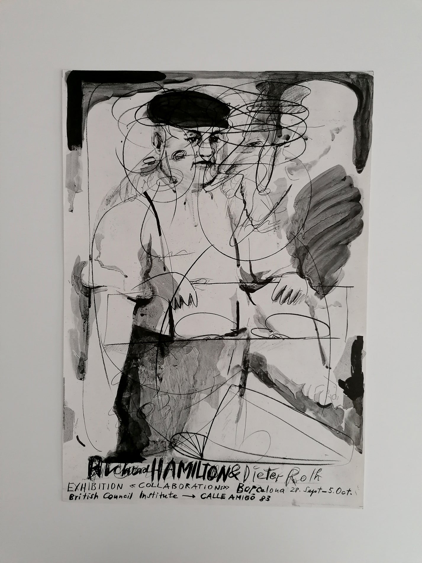 1976 Richard Hamilton Poster from Barcelona Exhibition – The Modern Art ...