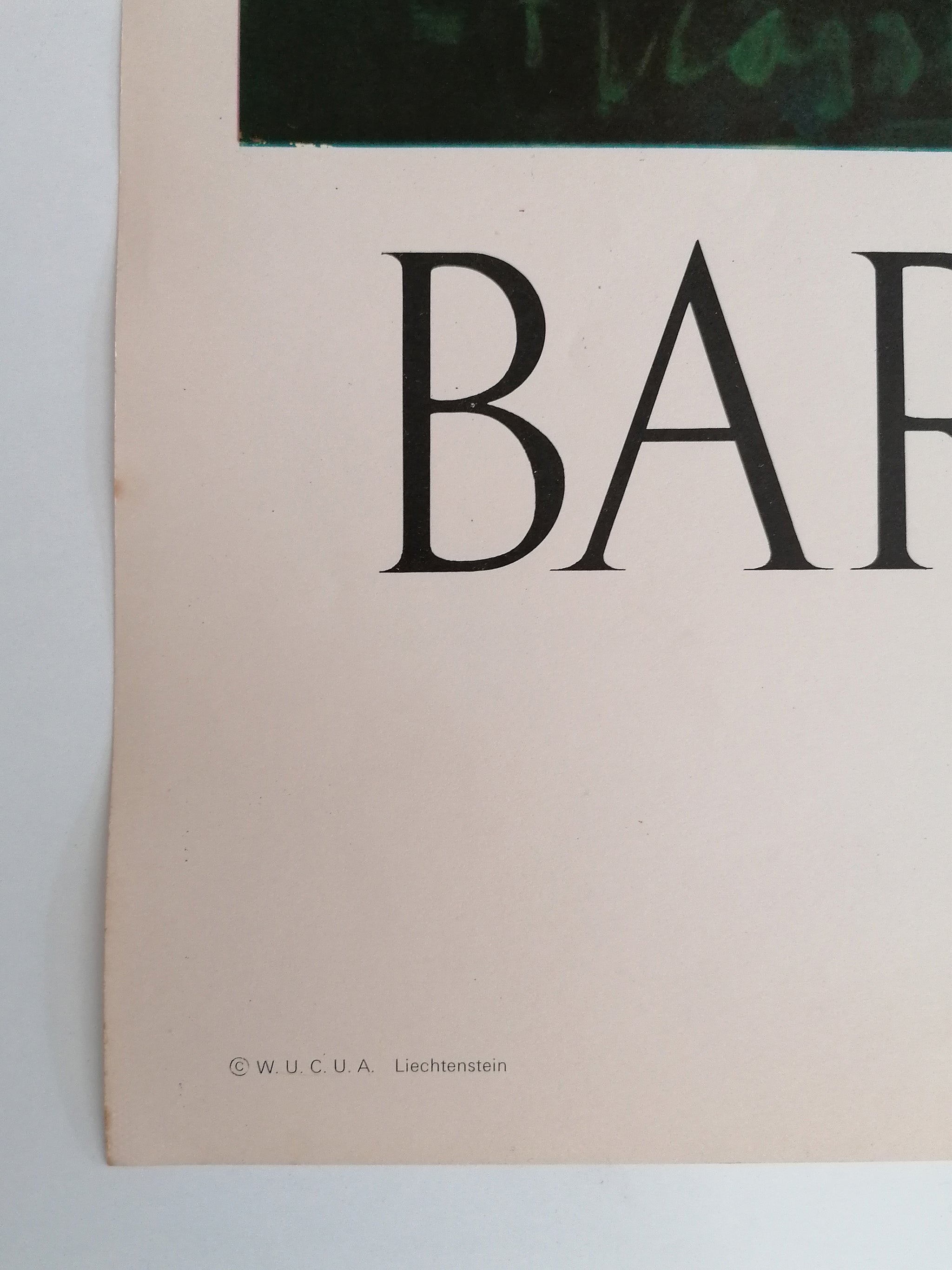 1966 Pablo Picasso "L'Attente 1901" Barcelona Exhibition Poster – The ...