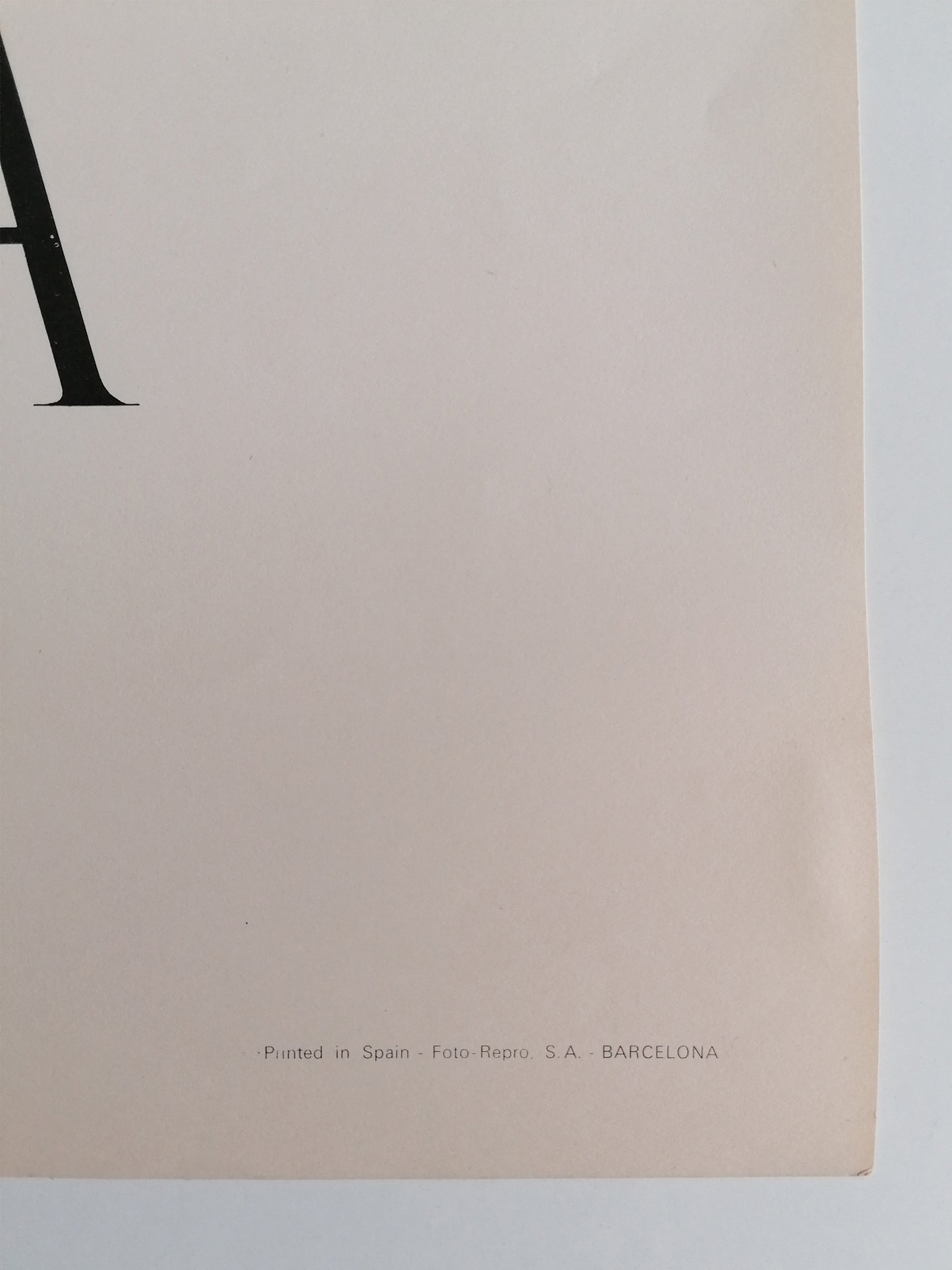 1966 Pablo Picasso "L'Attente 1901" Barcelona Exhibition Poster – The ...